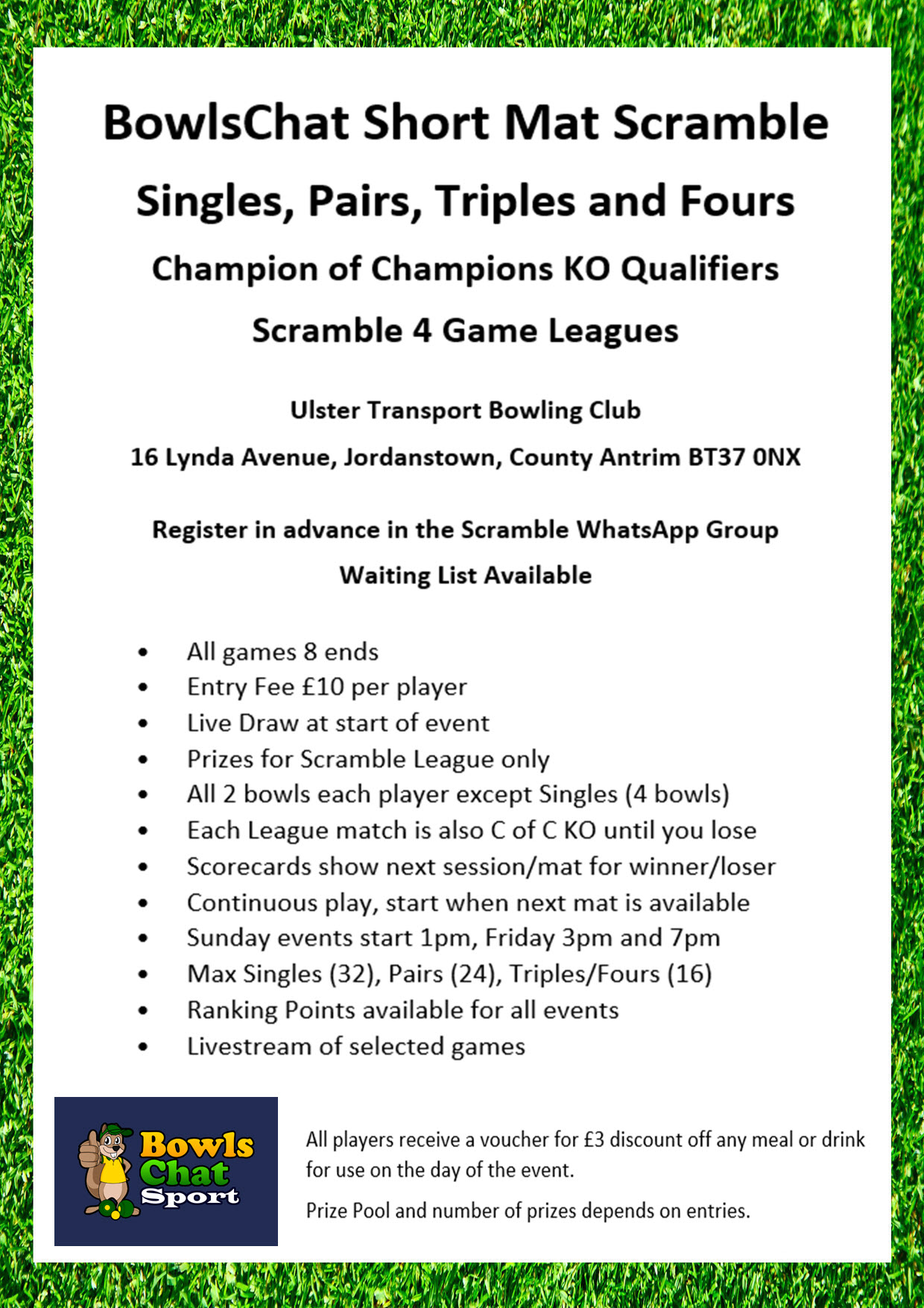 BowlsChat Scramble - Triples-BowlsChat Scramble - Ulster Transport ...