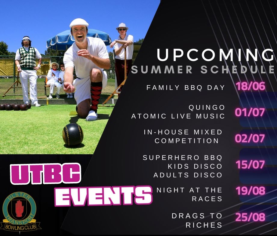 Upcoming Events - Summer Schedule-Entertainment - Ulster Transport ...