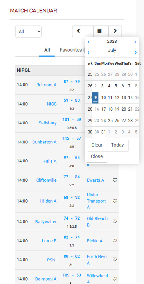 Sport - Ulster Transport Bowling Club